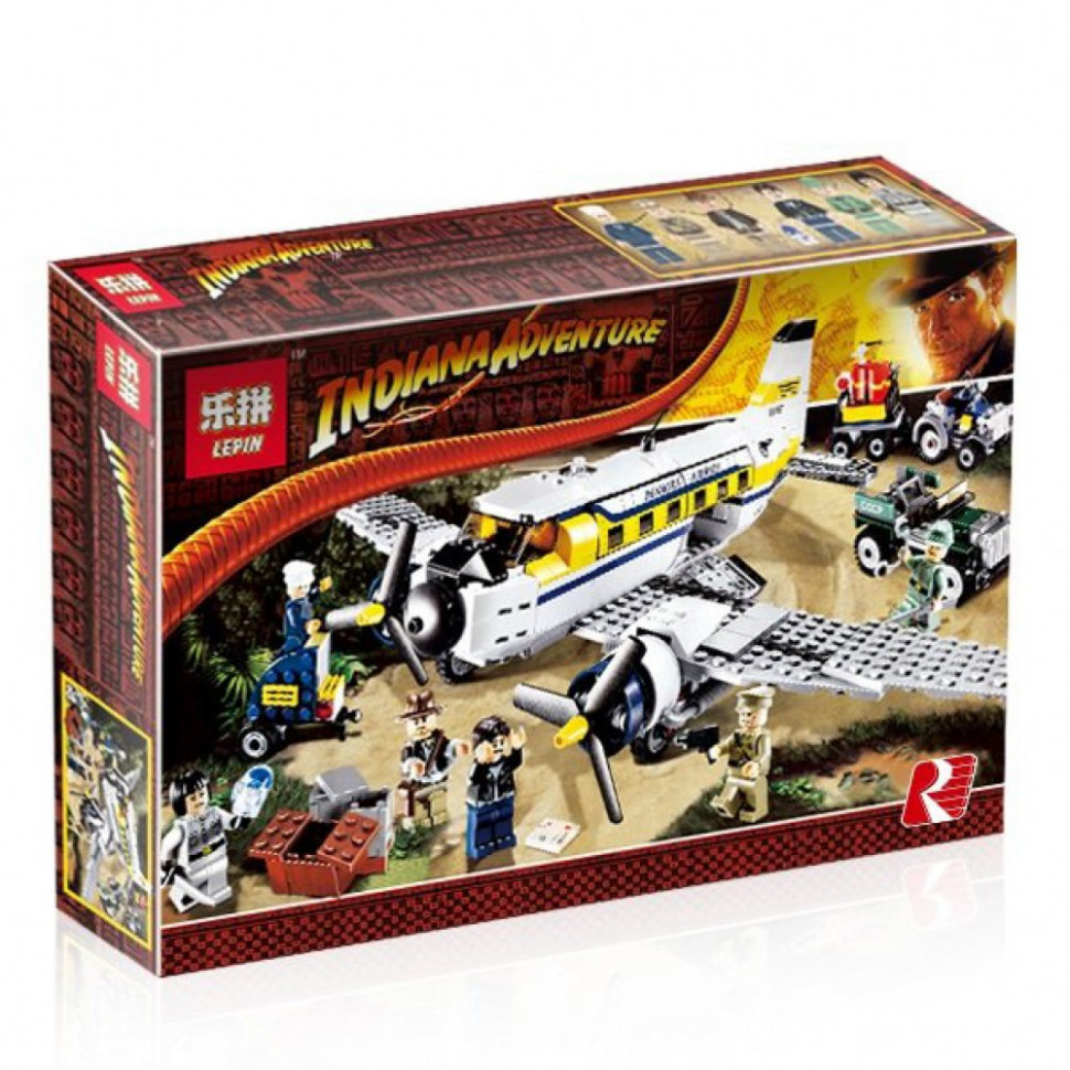 Конструктор Indiana Adventure Lepin 31003 700д купить в Калининграде ...